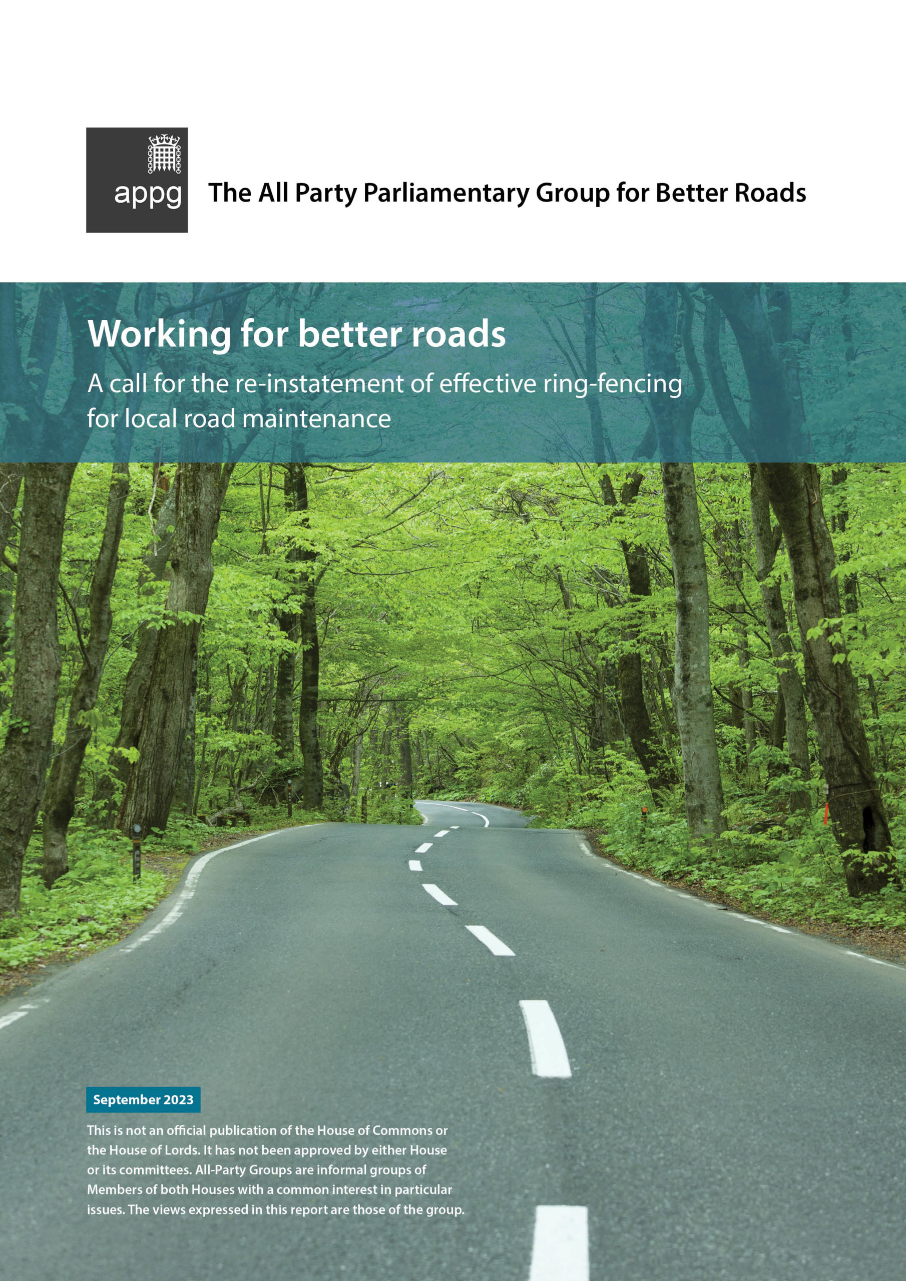 APPG Resources – The All Party Parliamentary Group for Better Roads